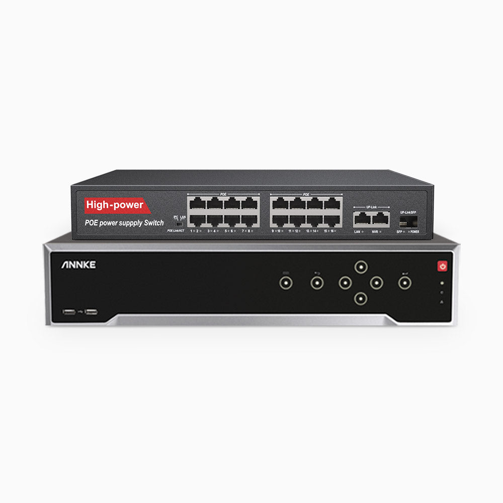 Rejestrator Kamer IP 32 Kanałowy 4K (12Mpx) - ANNKE Polska